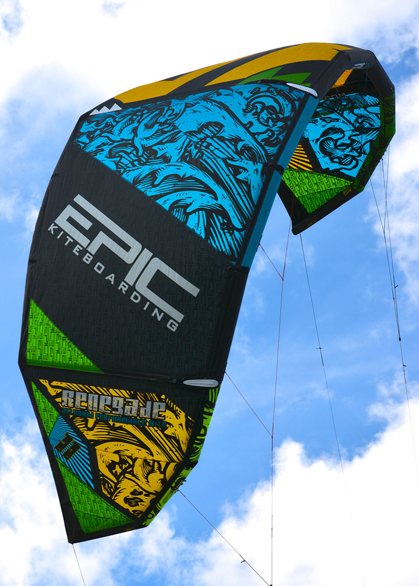EPIC KITES KITEBOARDING | 5G Renegade 9 Kite Features
